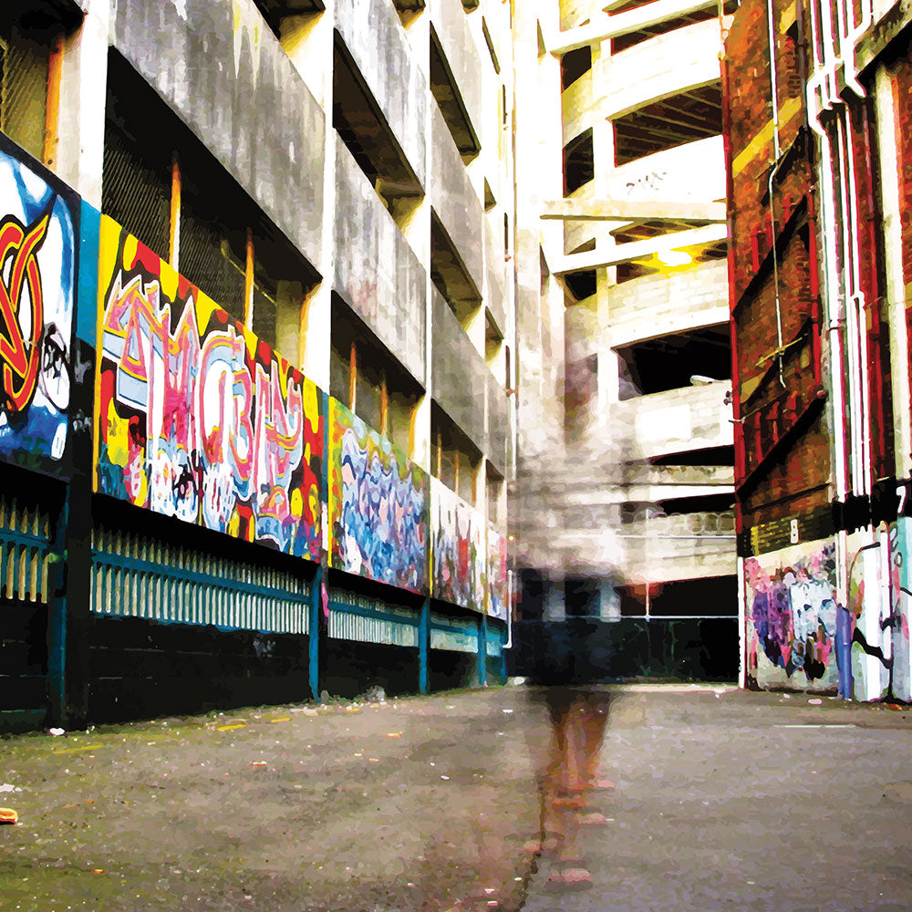 'Lost Traveller' design wall art – Blend Designs